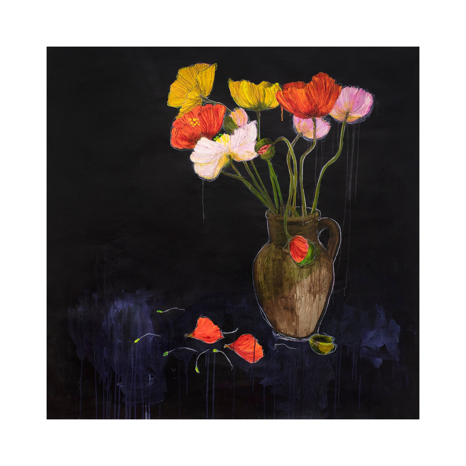 Poppies in Ernst's Jug – Studio Gallery Group